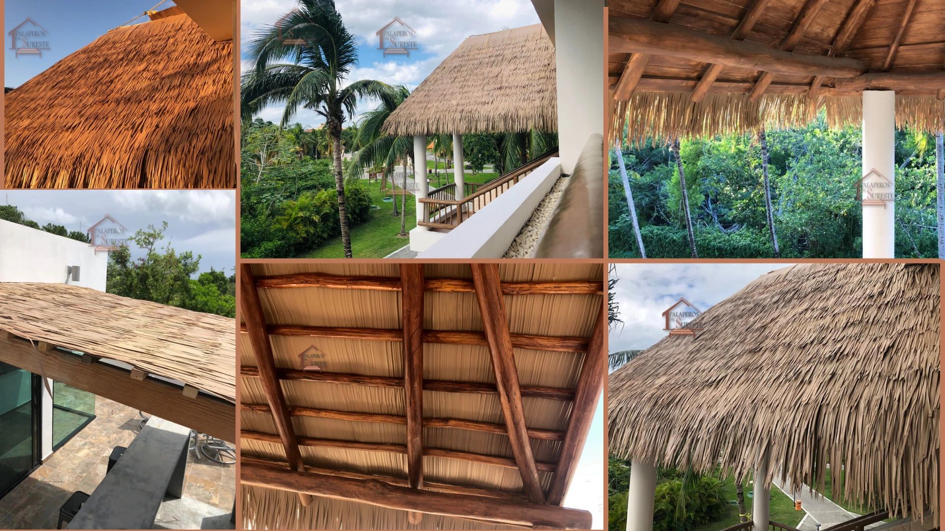 Palaperos del Sureste - Palma Sintética, Palapa, Palapas De Madera