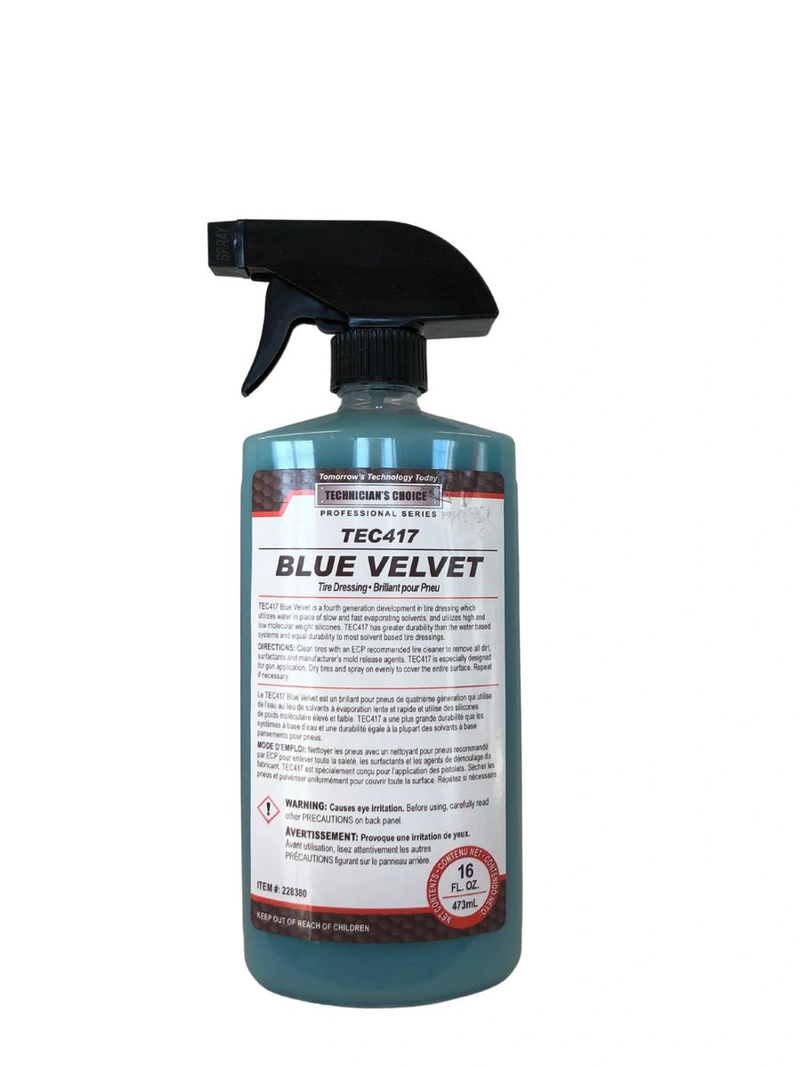 TEC417 Blue Velvet Tire Dressing - 16 OZ.