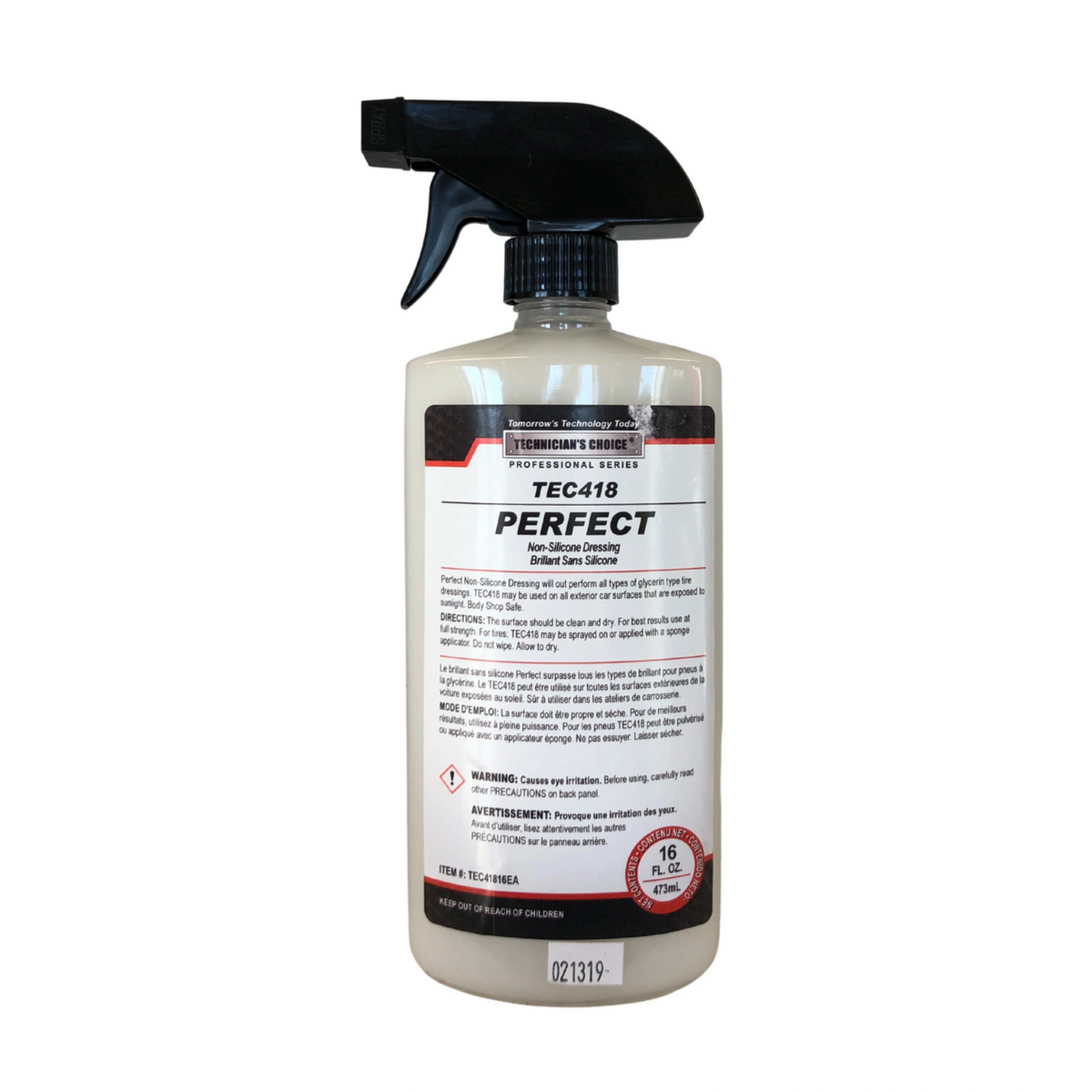 Technician's Choice TEC418 Perfect Non-Silicone Dressing - 16 OZ.