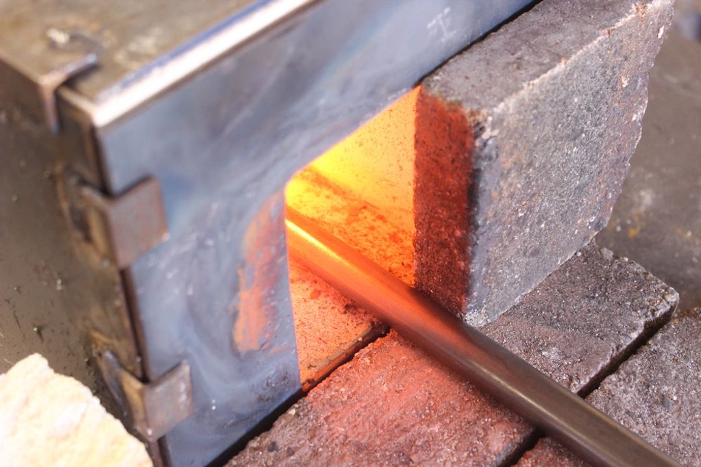 Fire Creek Forge - How It's Forged, Step by Step Forging a Knife