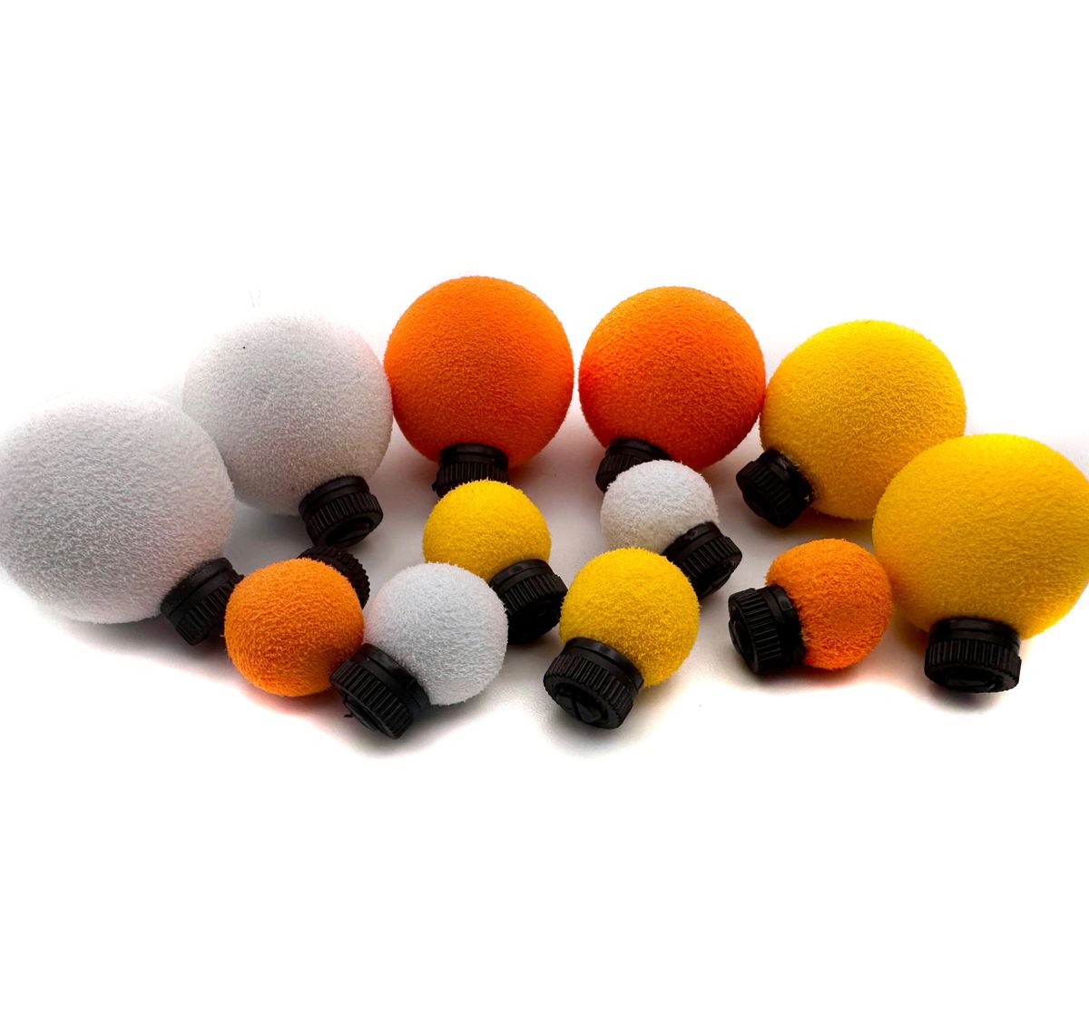 Assorted 12 Pack Twist Lock Foam Indicators