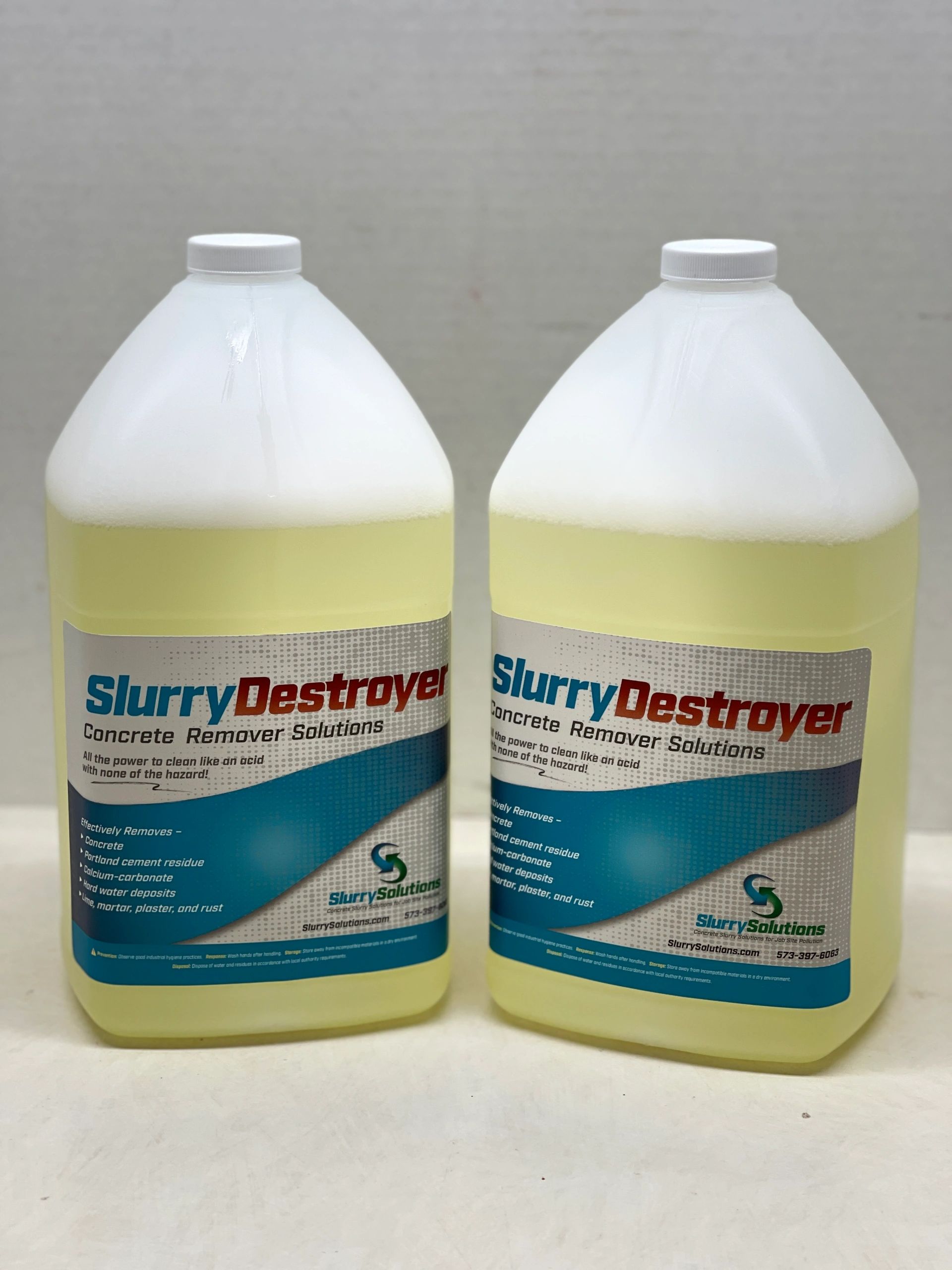 SlurryDestroyer- Concrete, Stone & Plaster Slurry Remover.