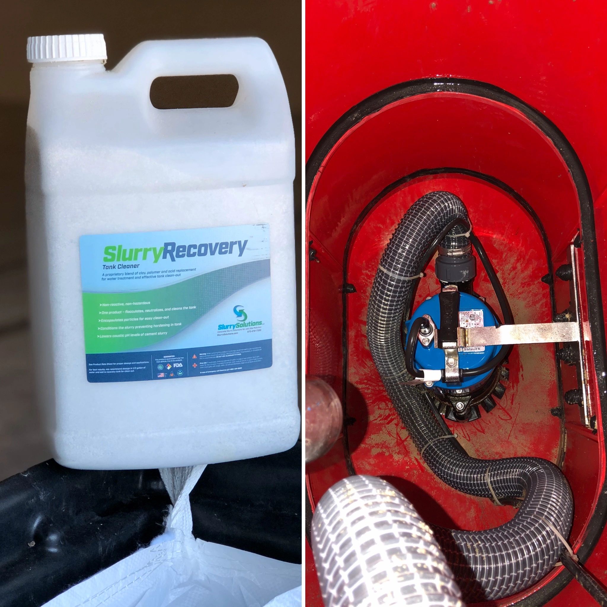 SlurryRecovery Tank Cleaner