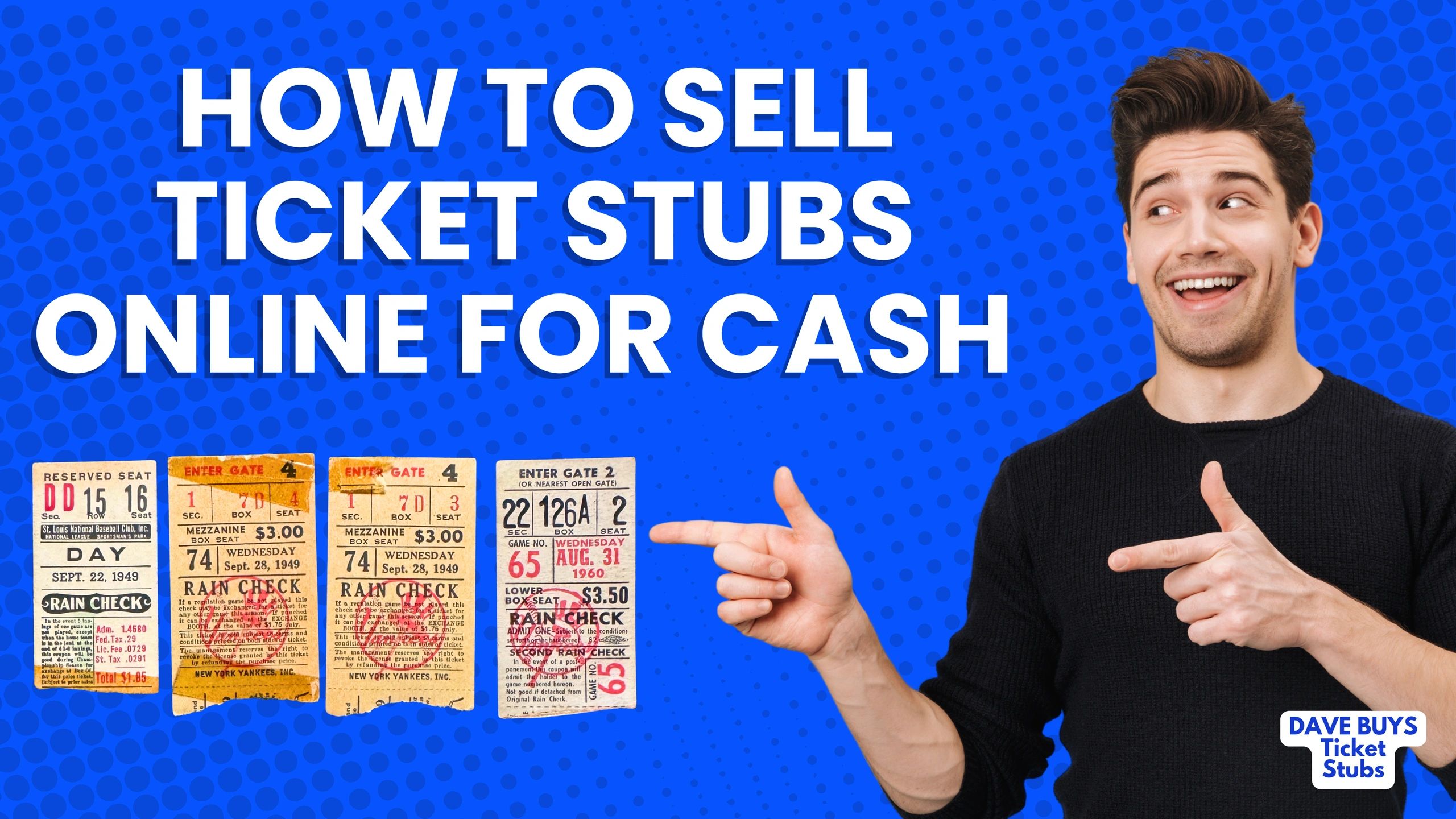 How to Sell Ticket Stubs Online for Cash (The Complete Guide)