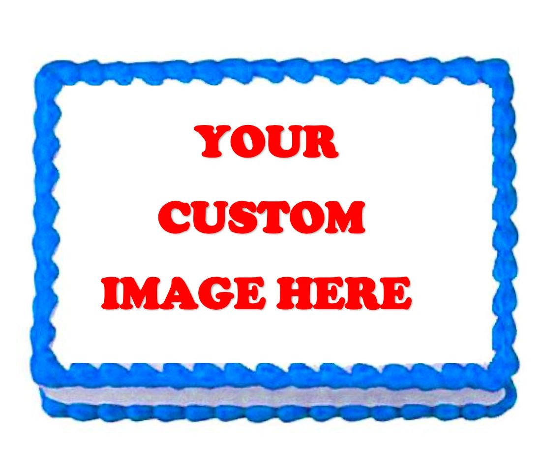 Your Custom Image - Edible Cake Image [Square]