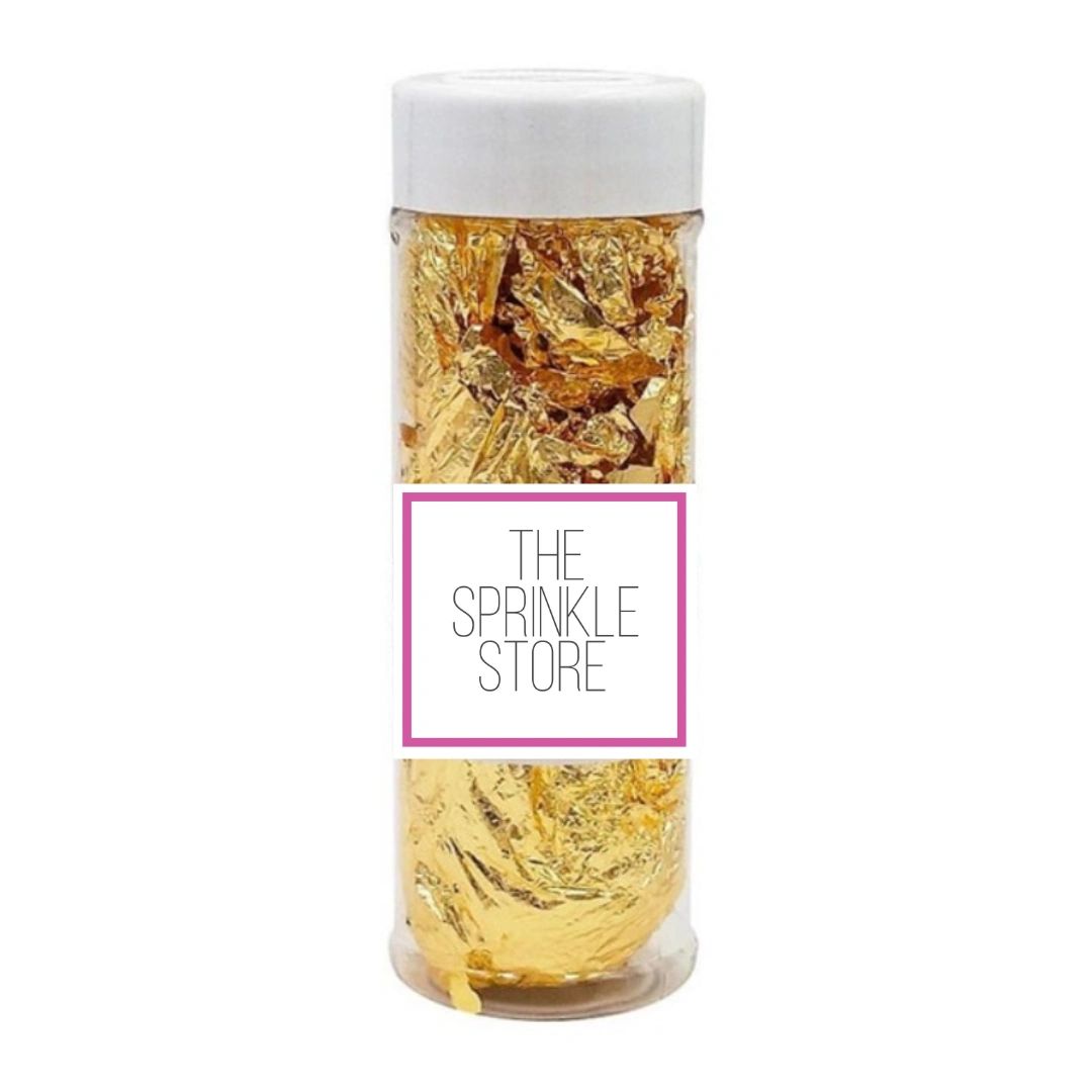 Edible 24k Gold Leaf (Large) Flakes - 2g