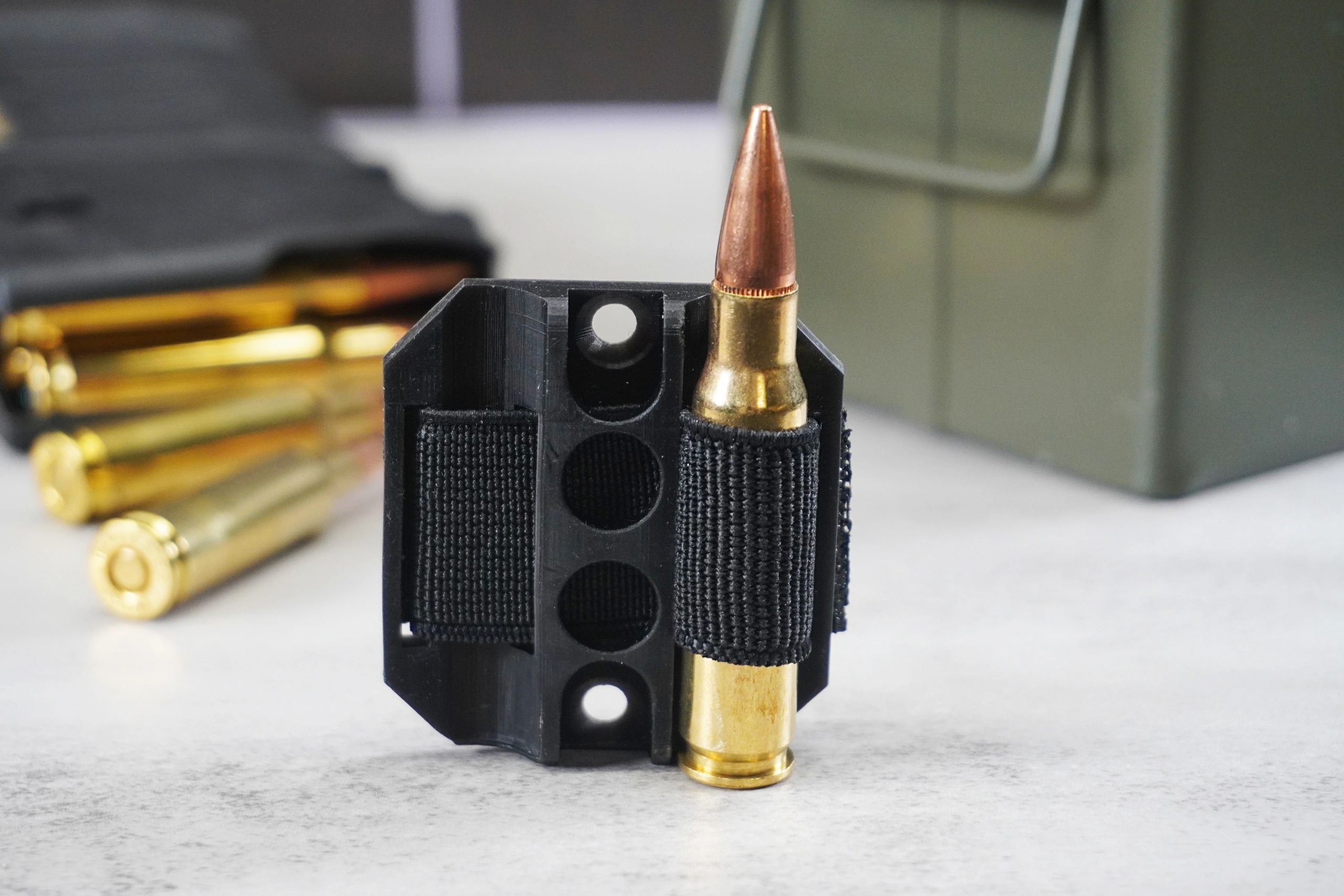 The Universal Bullet Holder - Home