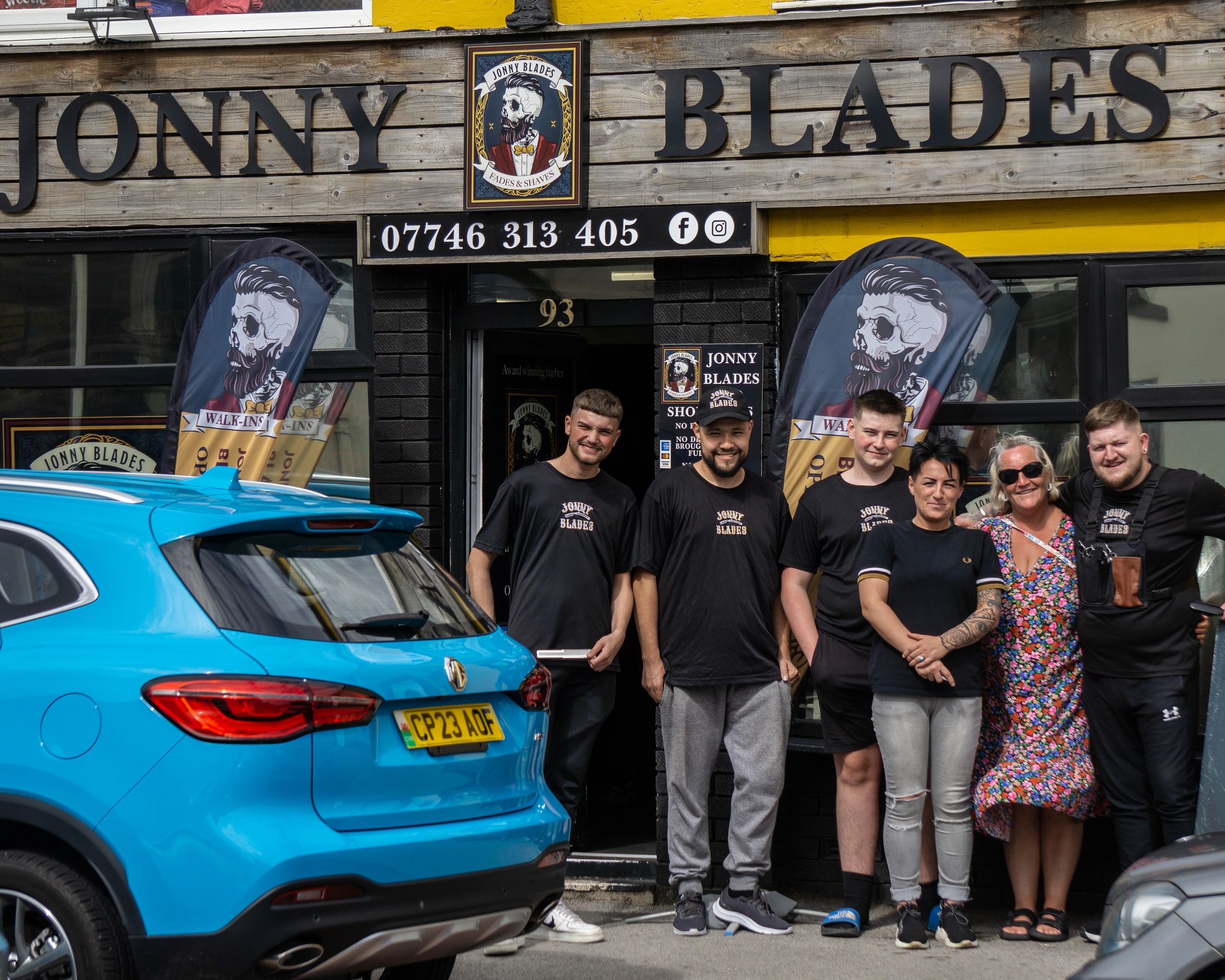 Award-winning barber shop Swansea