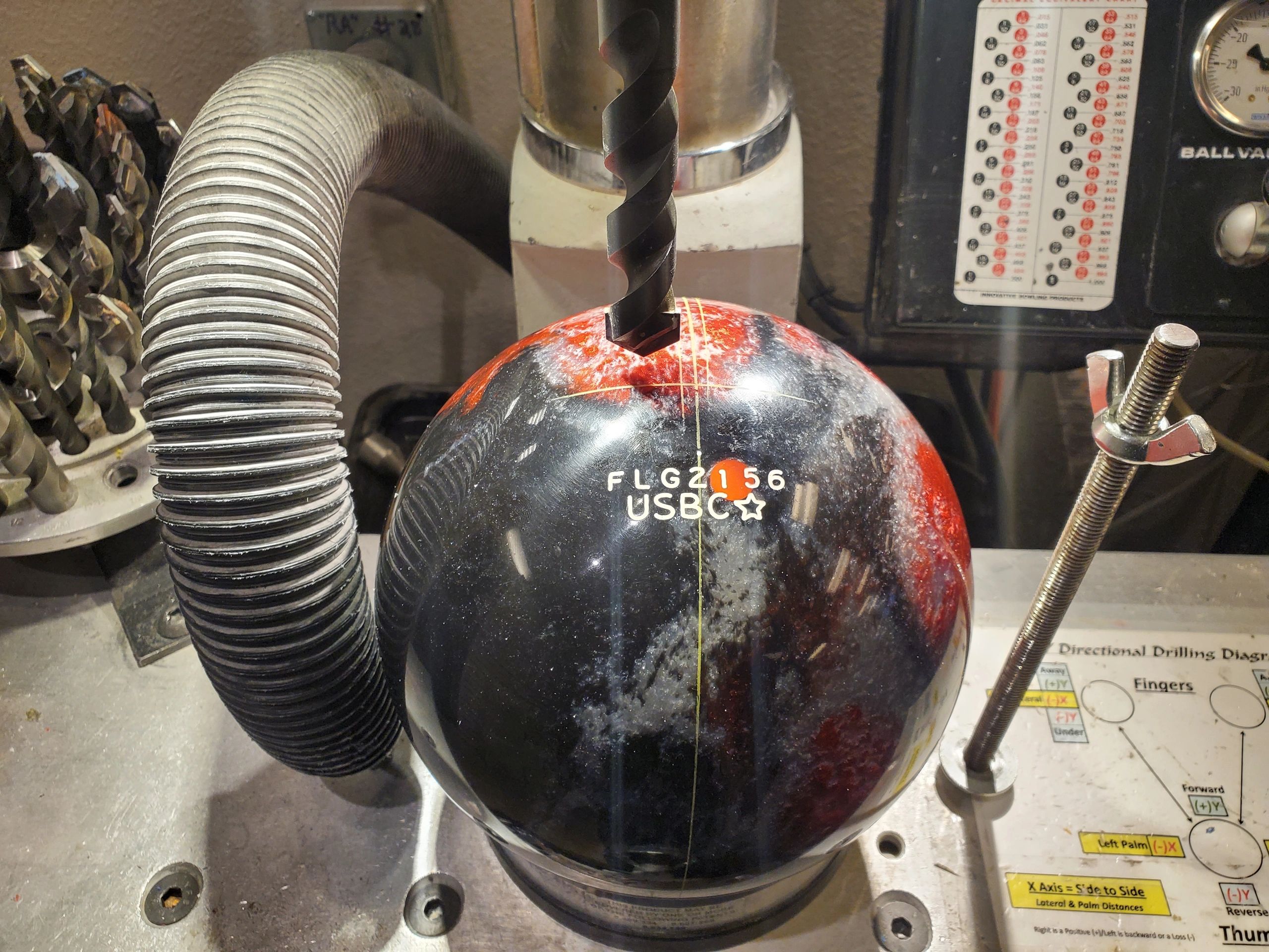 Drill Bowling Ball