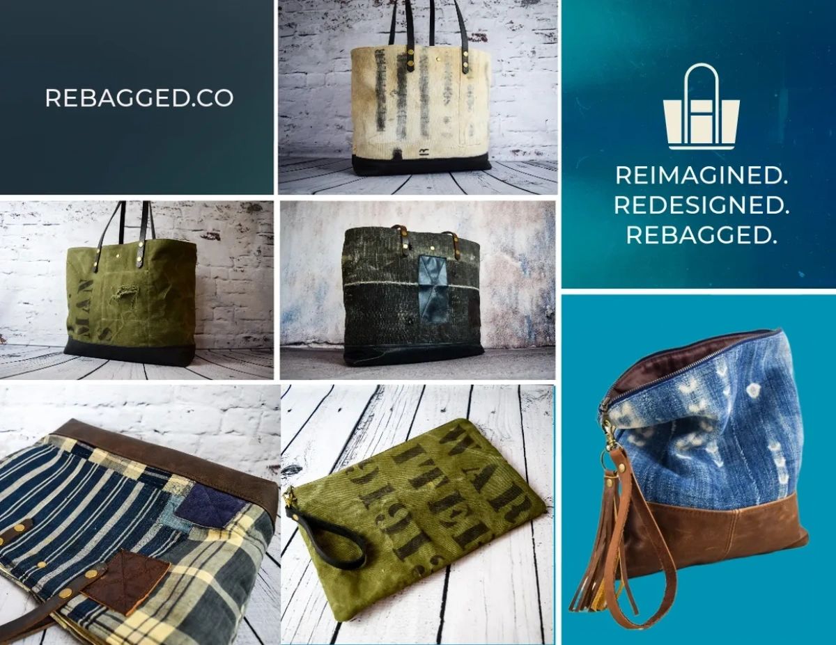 Reurposed Vintage Bags