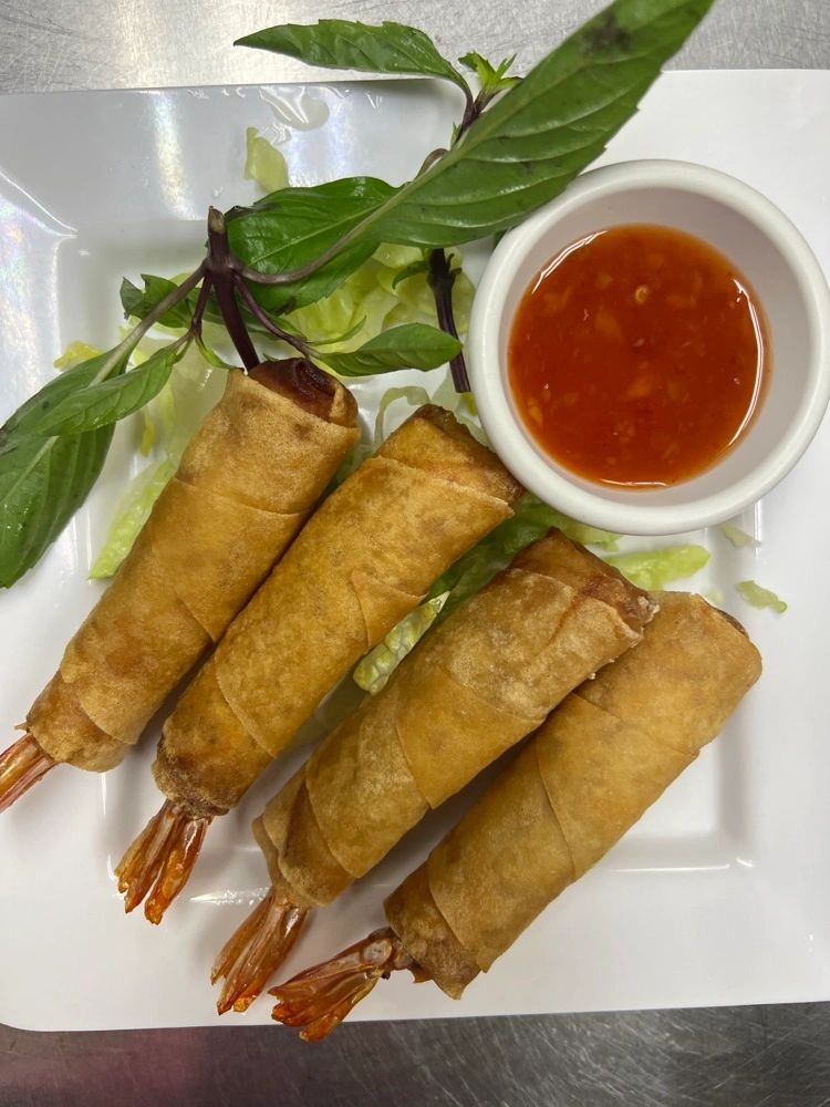 Crispy shrimp rolls (4cp)