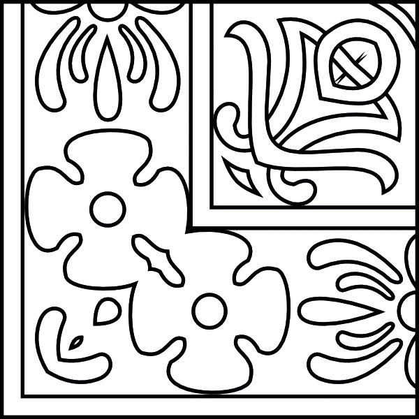 TILE MOLD EP3M084 × 3