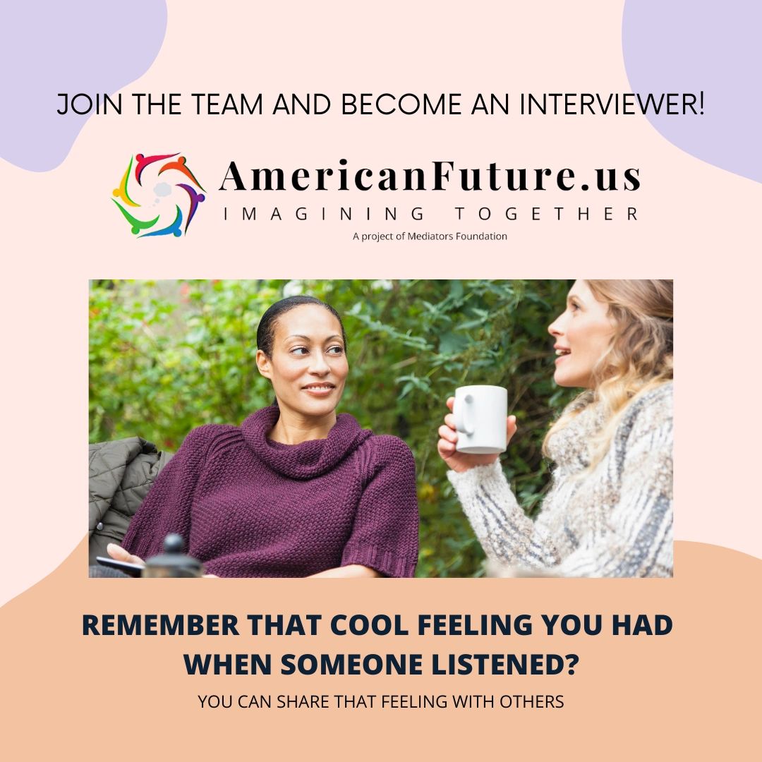 Become an American Future Interviewer!