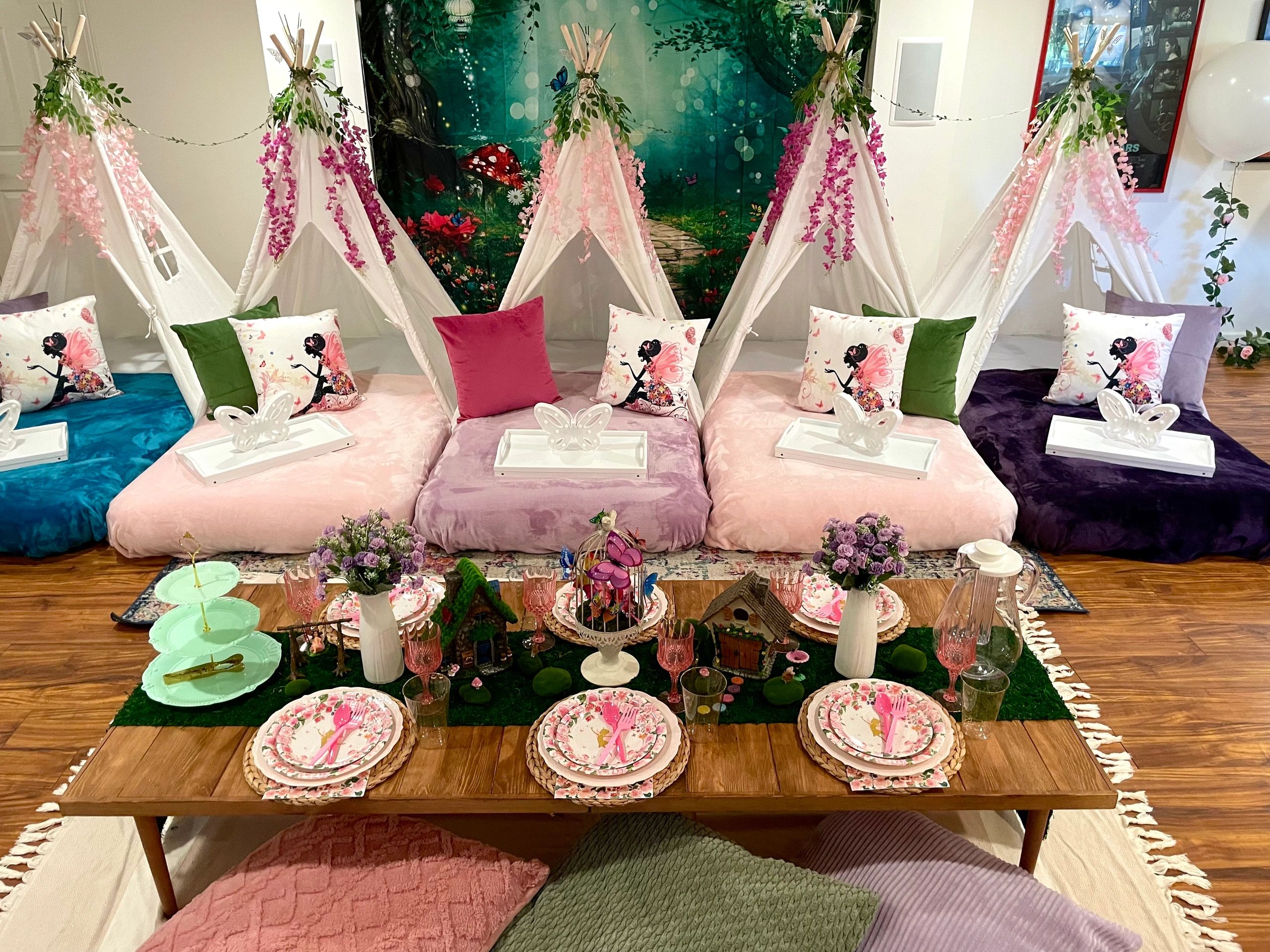 Glampover Events - Picnic Party, Indoor Glamping, Indoor Sleepover ...