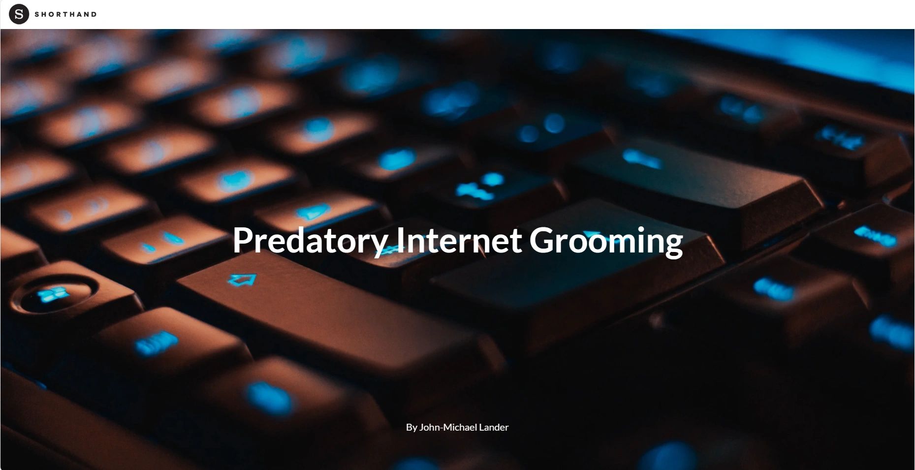 Predatory Internet Grooming© (PIG)
