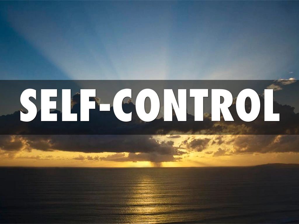 Let's Talk About Self-Control
