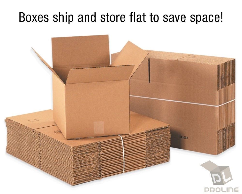 8x6x4 Cardboard Shipping Boxes Cartons Packing Moving Mailing Box Storage