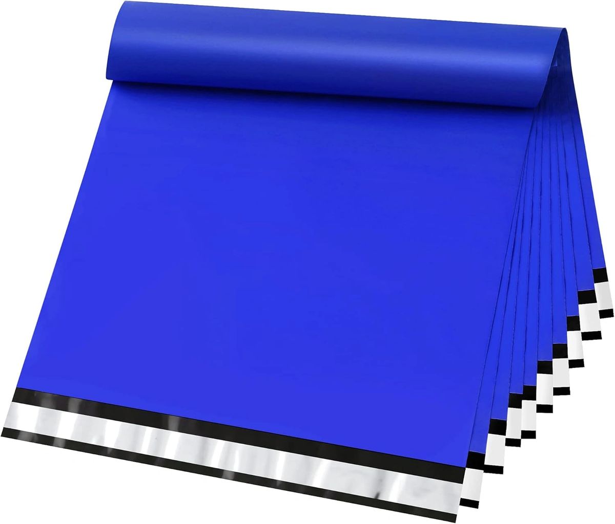 24" x 24" Blue Poly Mailers Self Sealing Shipping Envelopes Plastic ...