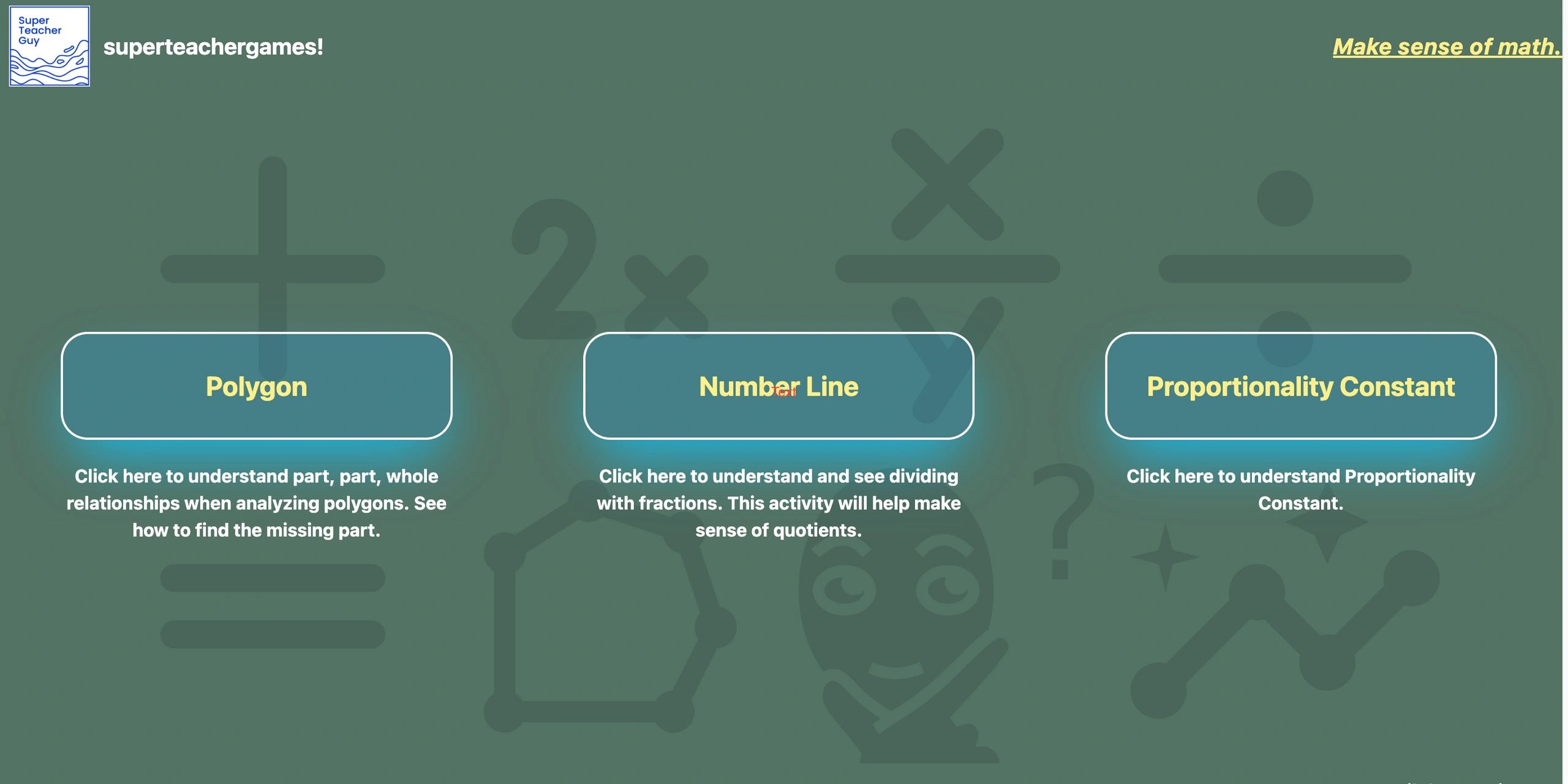 New Math Games for your student!