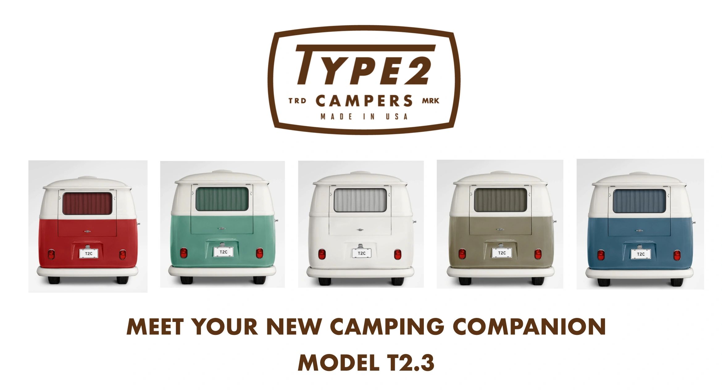 Type 2 Campers - Dinky Dub Pop-Up Campers, Ultra Light Weight Towable ...