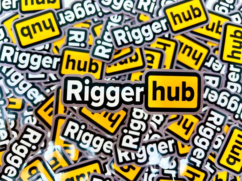Rigger Hub Sticker