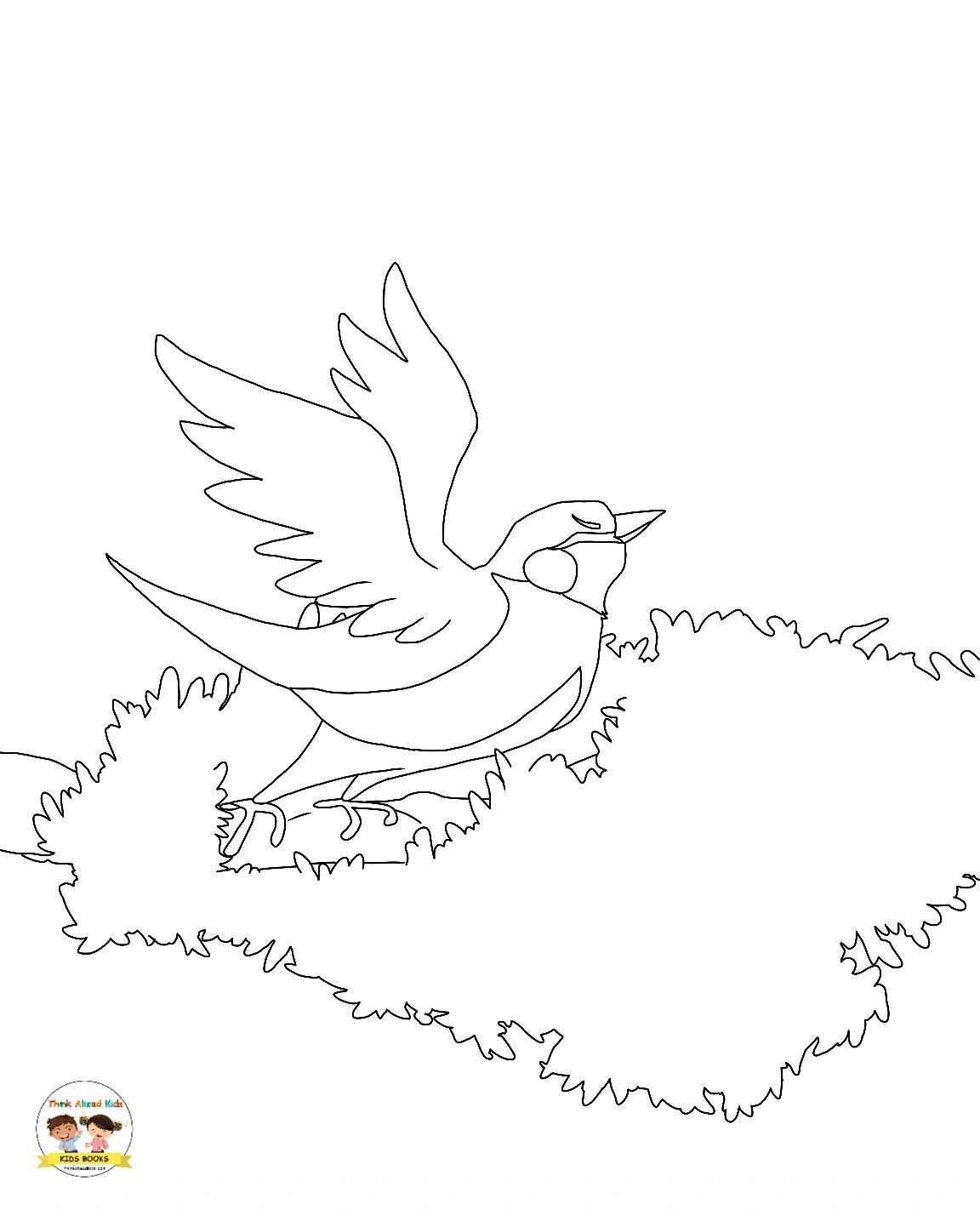 Wings to Fly Coloring Page