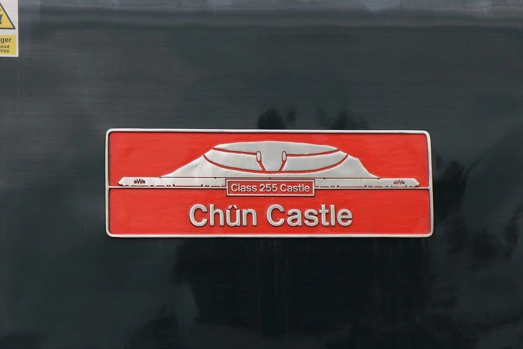 Coming Soon 'Chun Castle'. Class 255 nameplate badge. Due in May 23