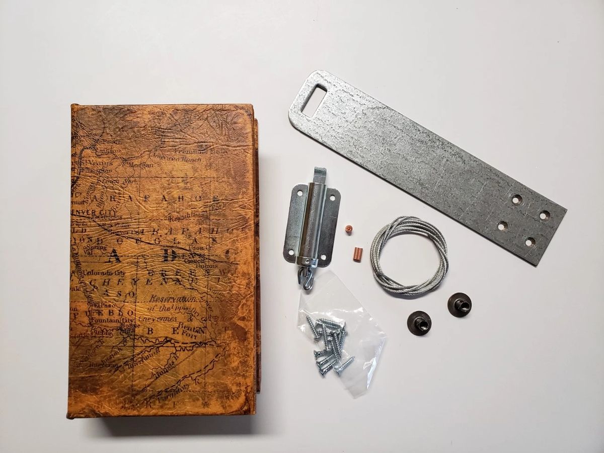 Book Latch Kit for In-swing Doors