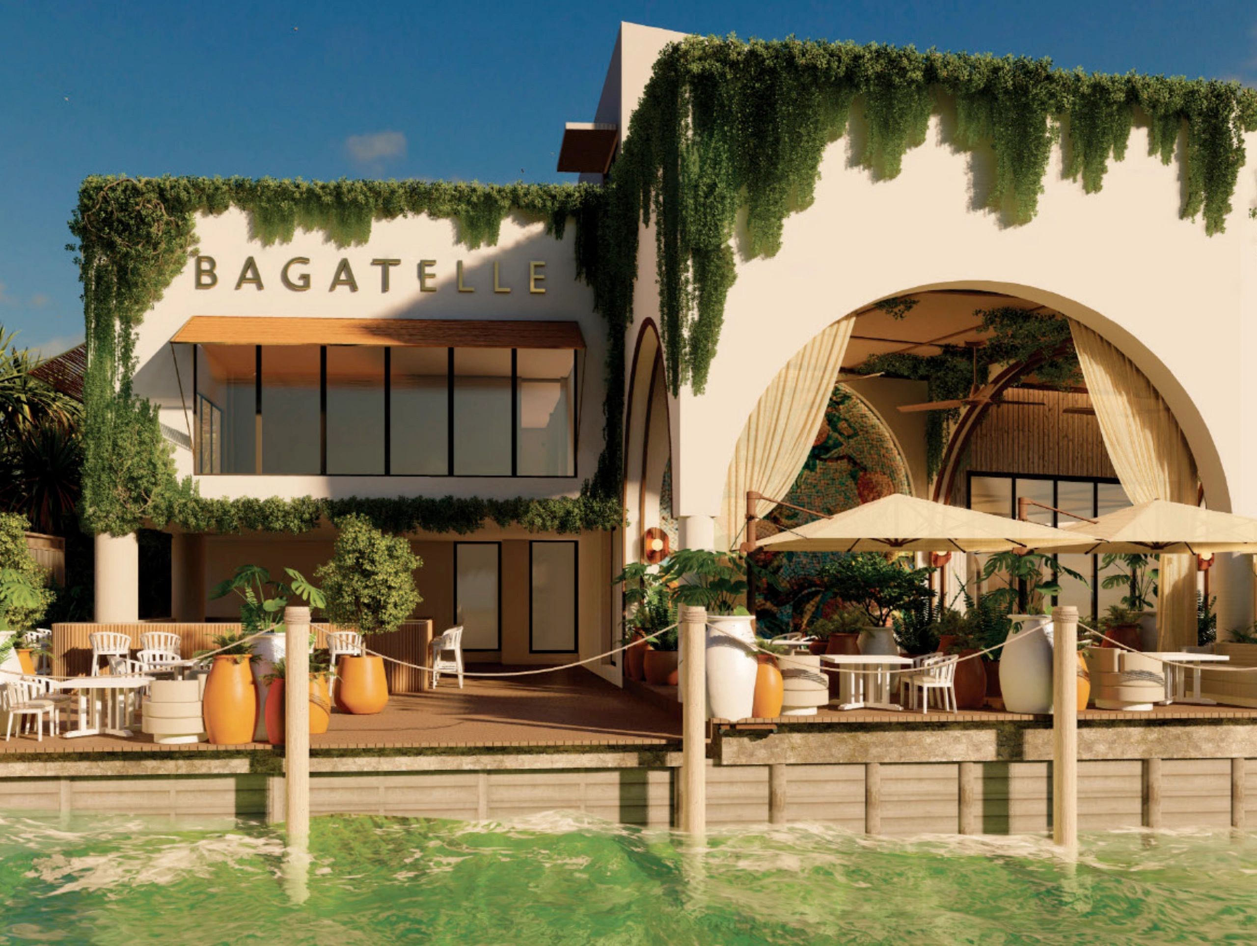 Bagatelle Miami River Marina by YCN