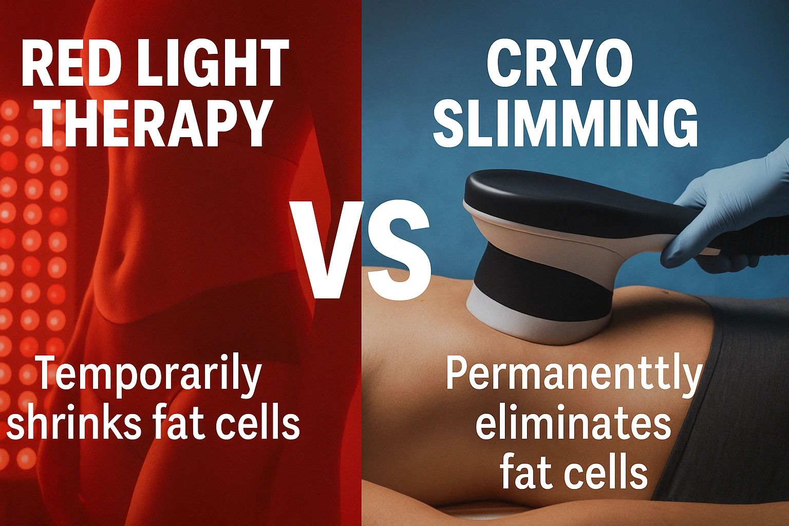 Red Light vs Cryo Slimming: Fat Reduction in the Twin Cities