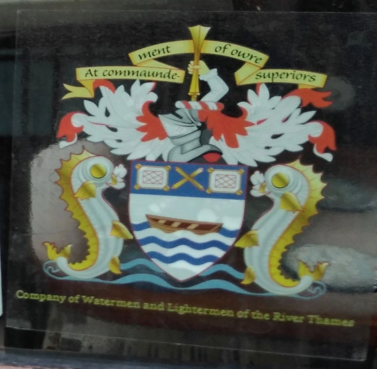 NEW! Company Crest Window Sticker