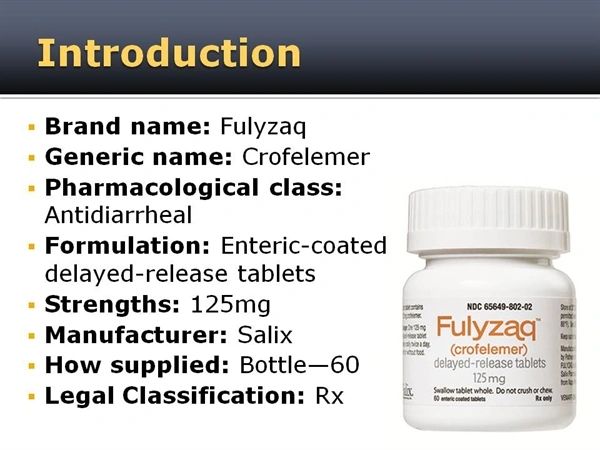 FDA’s Second Botanical Approval Fulyzaq - Case Stud