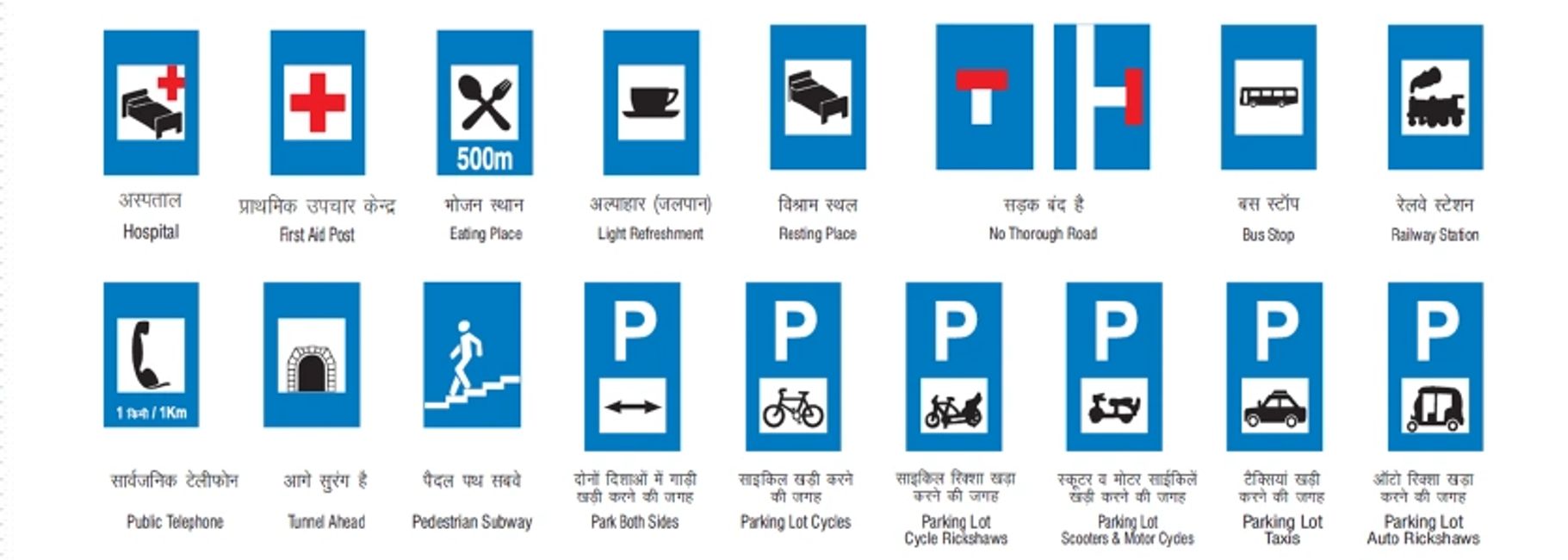 Informatory Signs | Mission Safer Roads