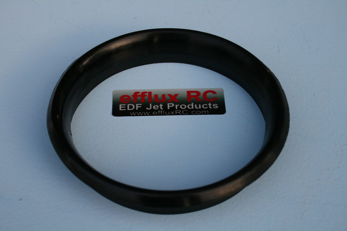 Jetfan 120 mm Inlet Ring, Molded Plastic