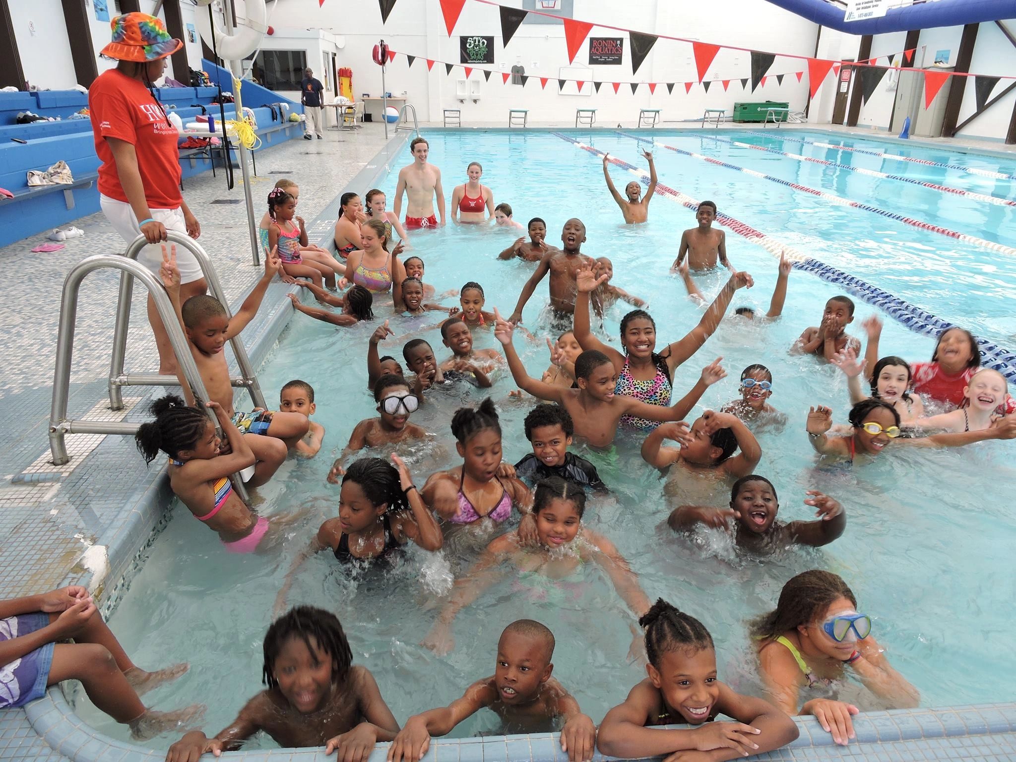 Swimming to Help Saves Lives