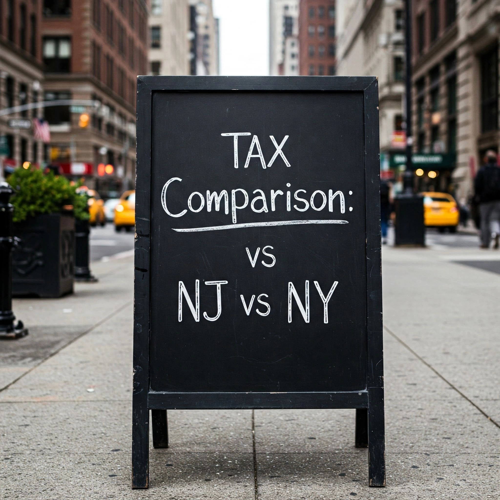 Comparing New York and New Jersey Income Taxes for Individuals