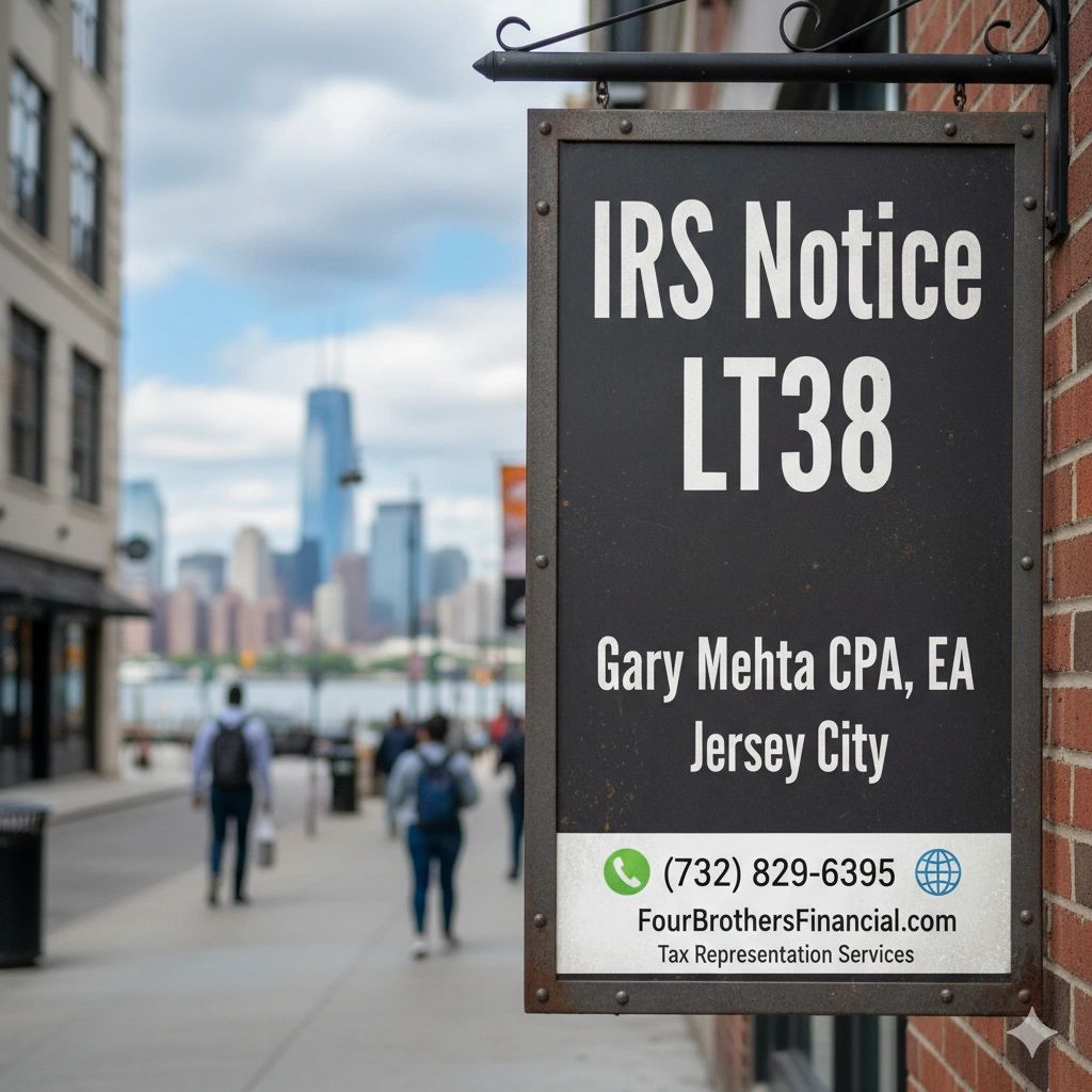 IRS Notice LT38 Help in NJ | Gary Mehta, CPA, EA