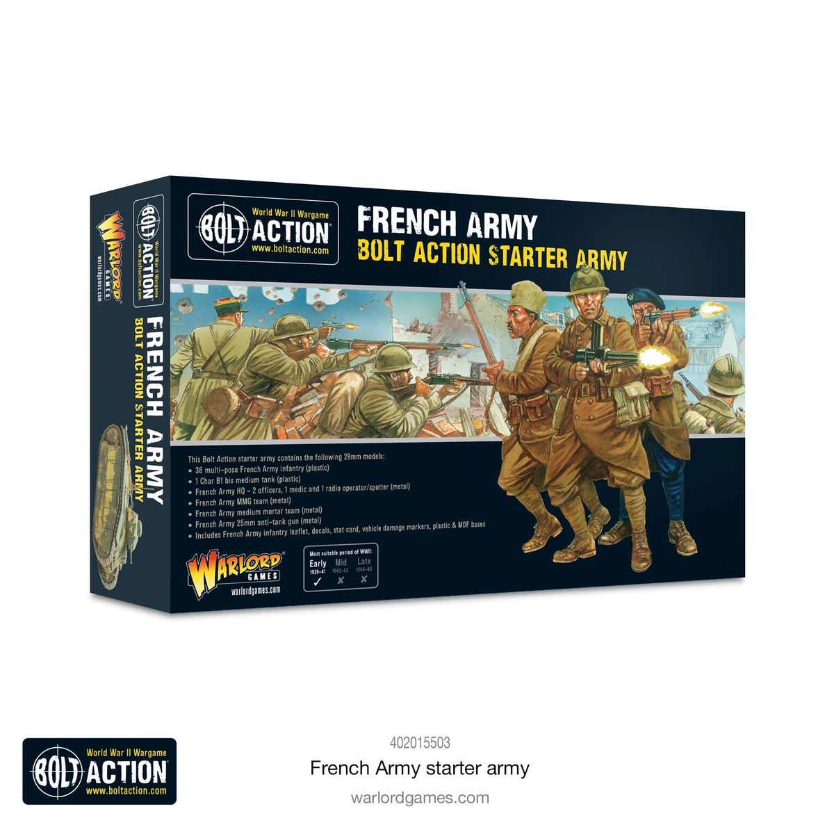 Bolt Action French Army Starter Army
