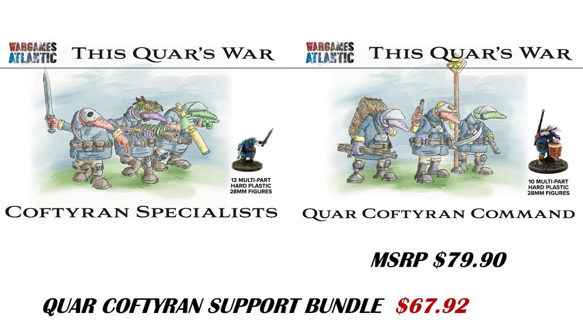 Quar Coftyran Support Bundle– Elite Command + Specialist Forces
