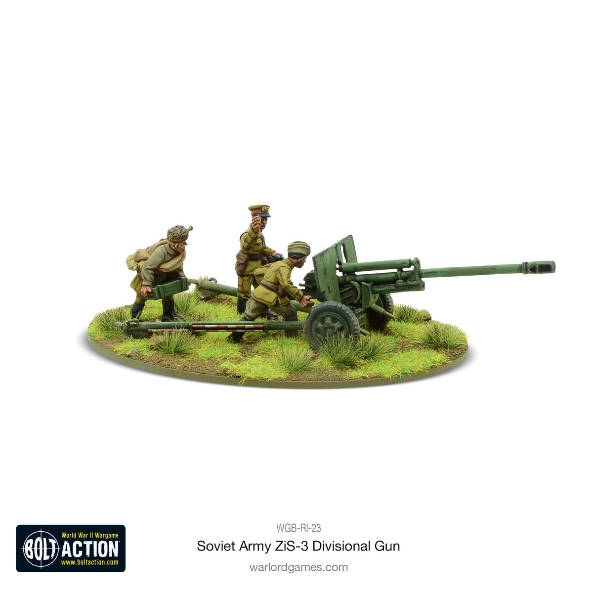 Bolt Action Soviet ZIS-3 76mm Divisional Gun
