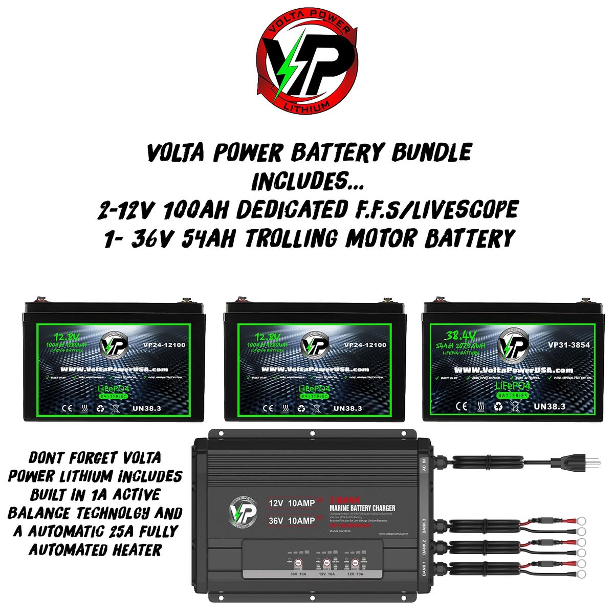 Volta Power Battery Bundle "standard package"
