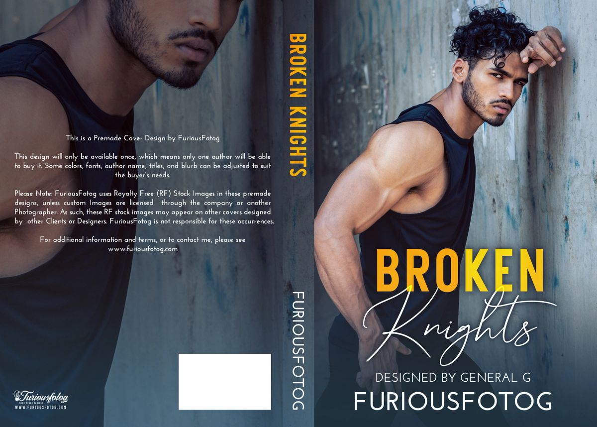 "Broken Knights" Premade Cover Design License