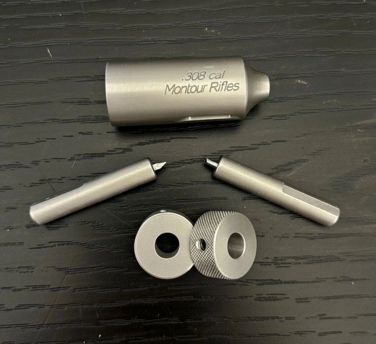 .243 cal. Montour Rifles Meplat Uniforming Tool Complete Set