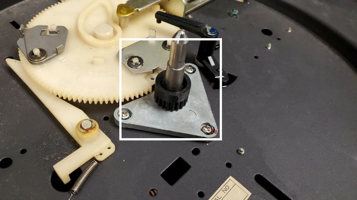 Compatible Turntable Replacement Spindle Gear for Sanyo TP-80SA by The ...