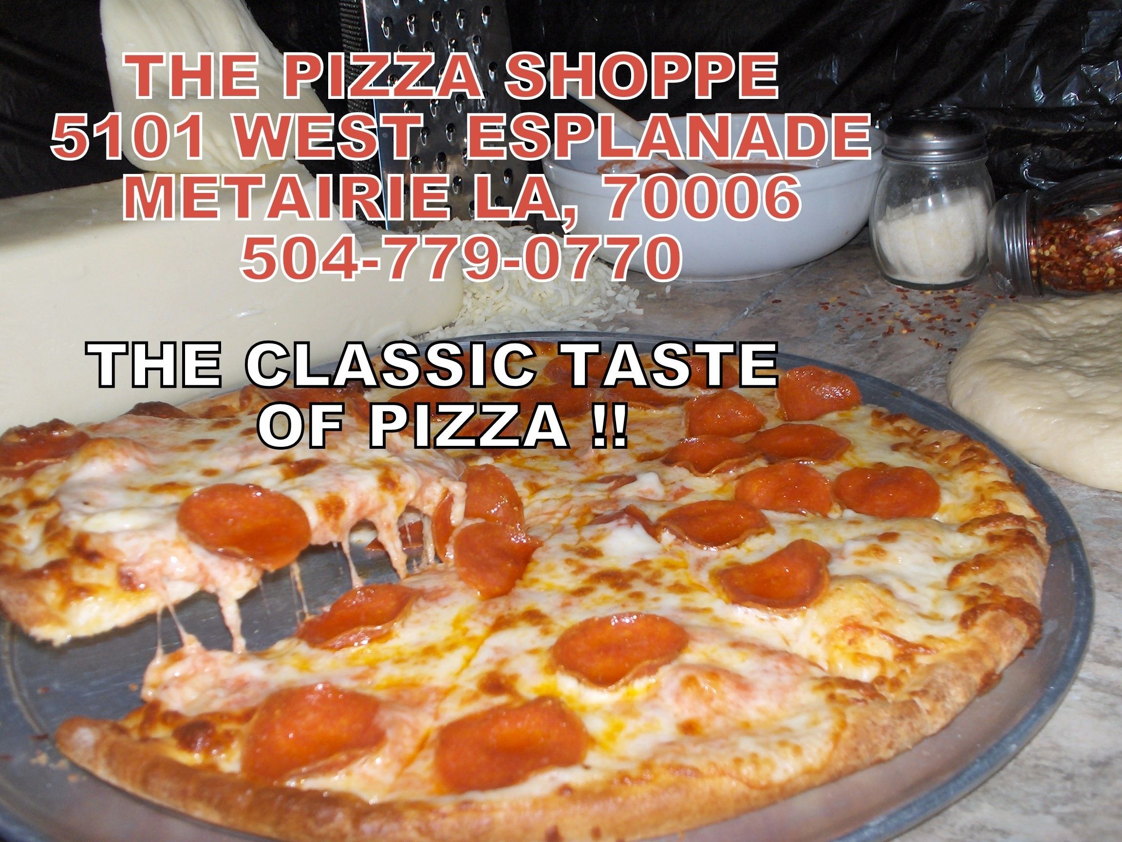 THE PIZZA SHOPPE