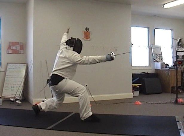 Browse students finding Balance and Skill at Fitness Fencing