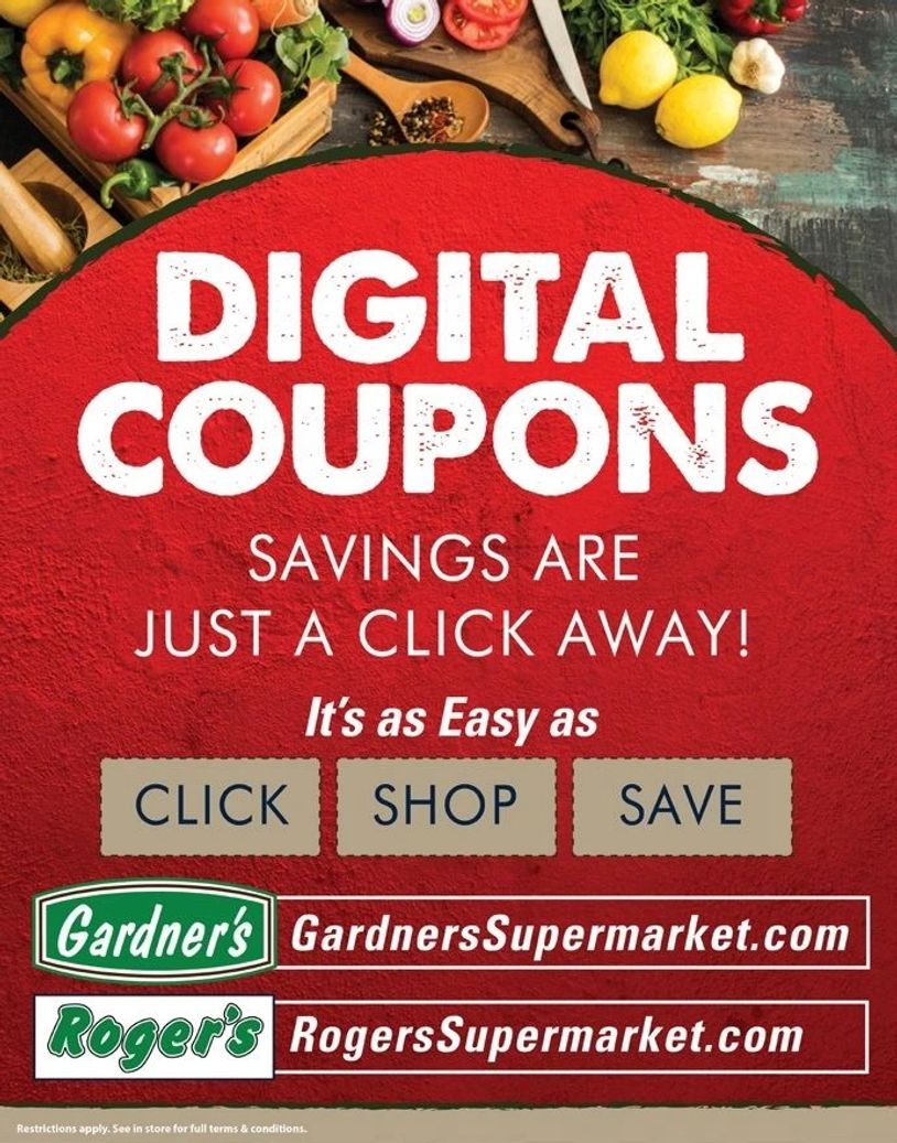 Join Our Rewards Program | Gardner's and Roger's Supermarket