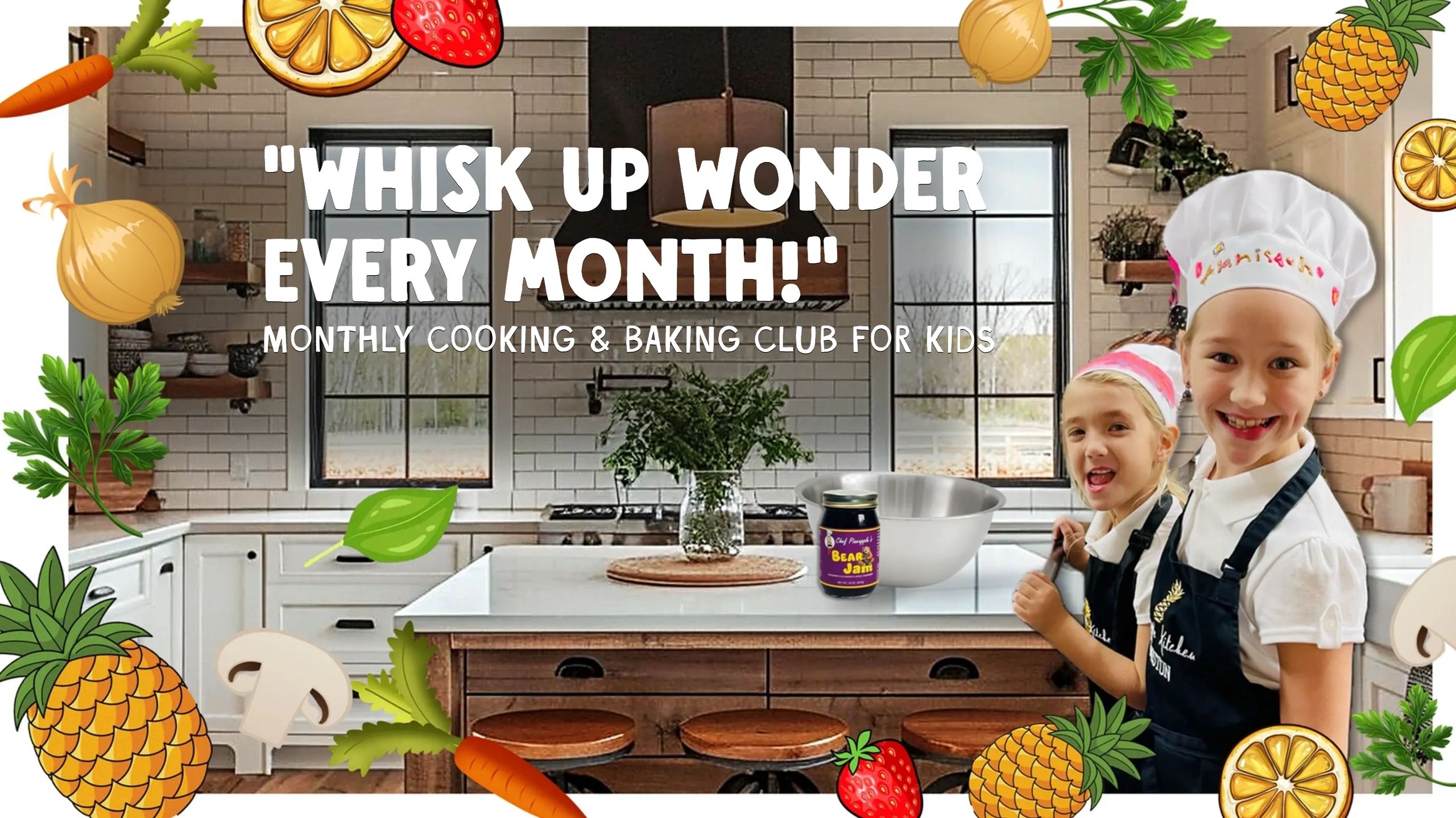 Kids Cooking Kits - Kids Cooking Subscription Box - Pineapple Kitchen Kids