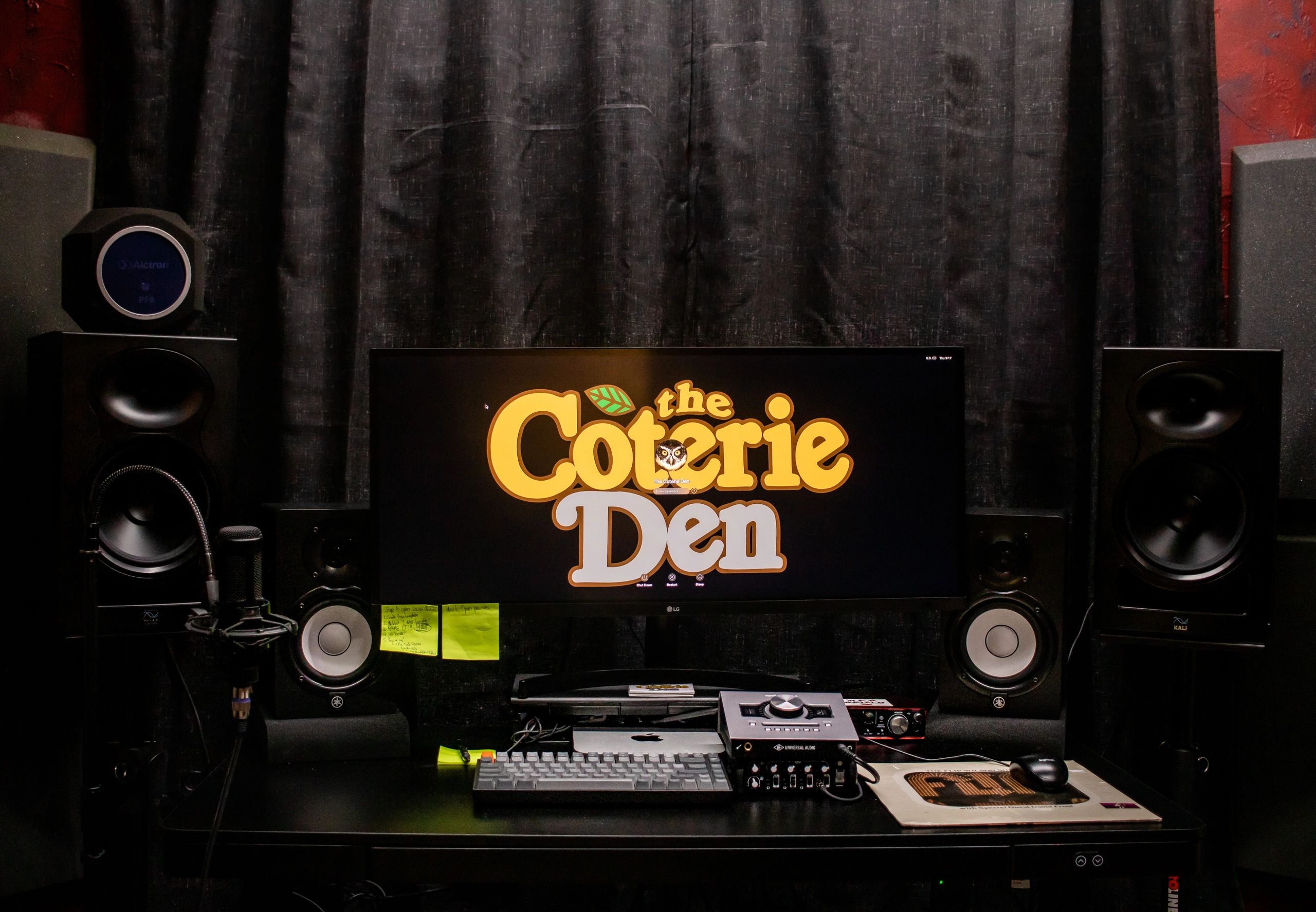 Recording Studio - The Coterie Den - San Jose, California