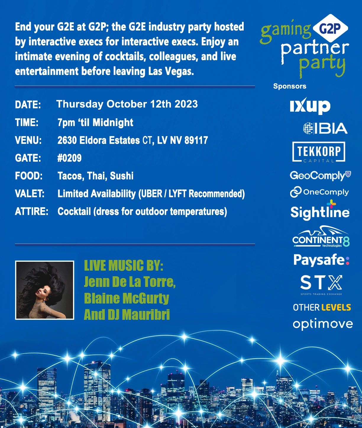 Gaming Partner Party (G2P)